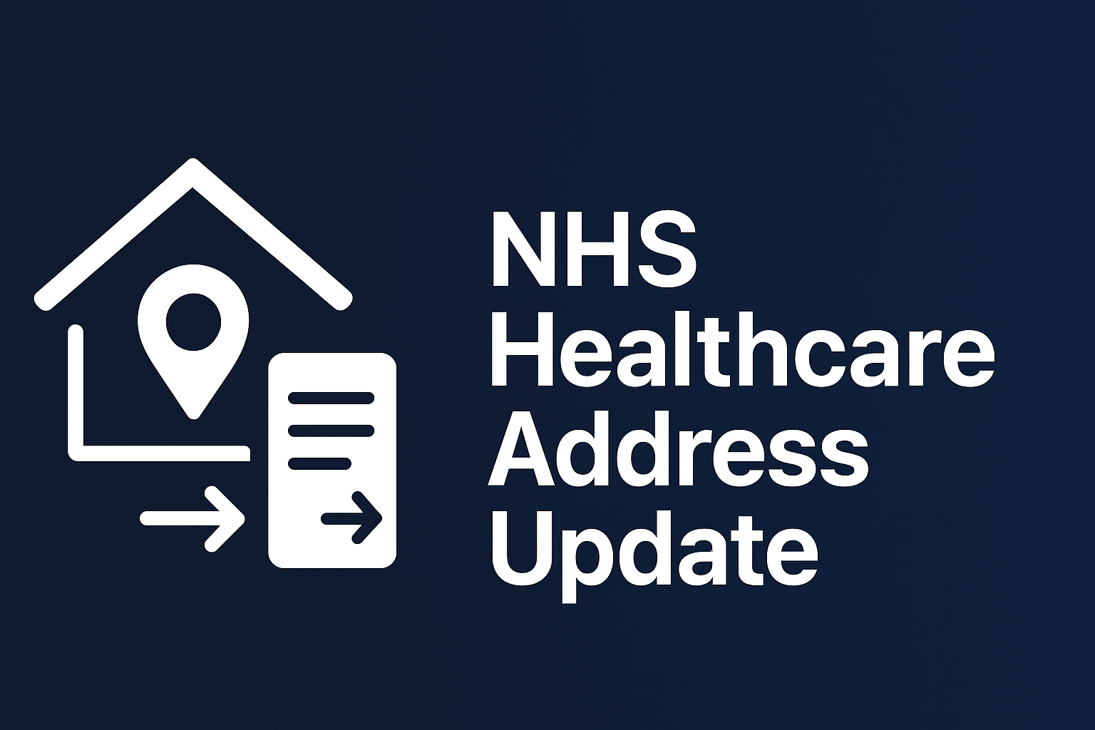 Update Address NHS Health Services 2025 - GP, Hospital, Prescription ...